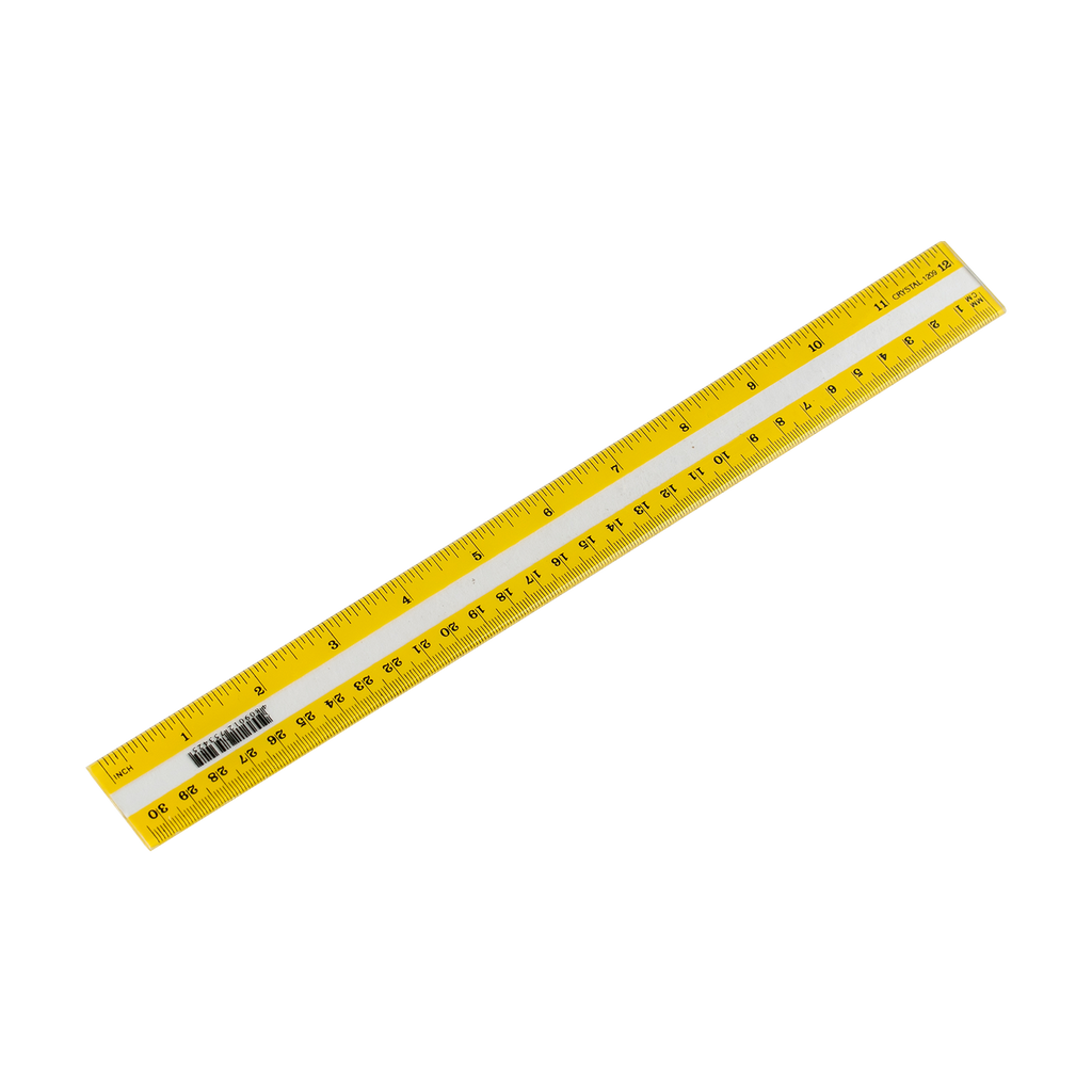 Crystal Ruler 2-Colors Assorted 1209 (24pcs) – Ceres Asia