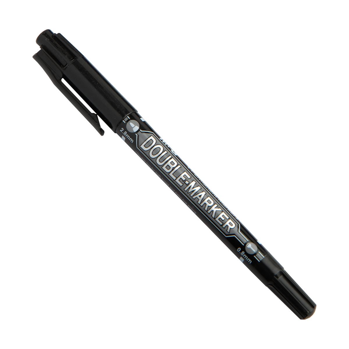 M&G Double Marker 0.8mm/2.8mm Black APM21372 (12pcs) – Ceres Asia