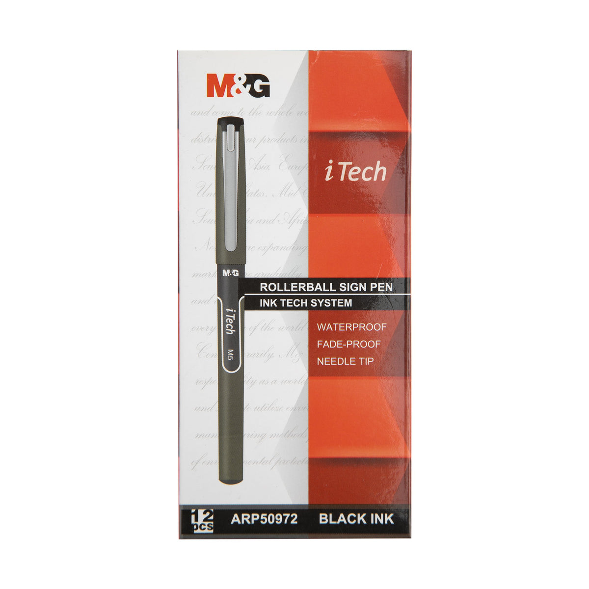M&G i-Tech Sign Pen 0.5mm Black ARP50972 (12pcs) – Ceres Asia