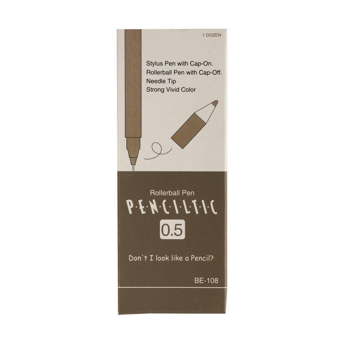 Zebra Penciltic Fineliner Brown BE-108 (12pcs) – Ceres Asia
