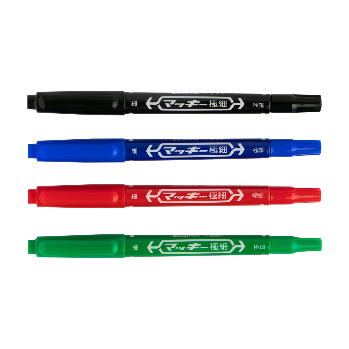 Zebra Double-tip Permanent Marker Black MO-120 (10pcs) – Ceres Asia